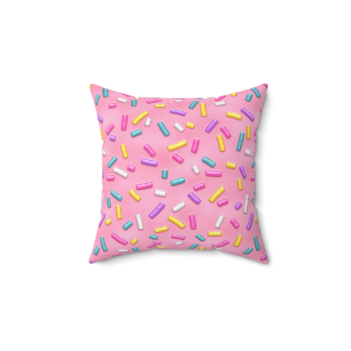 Pink Frosting Pillow – Colorfully Cozy